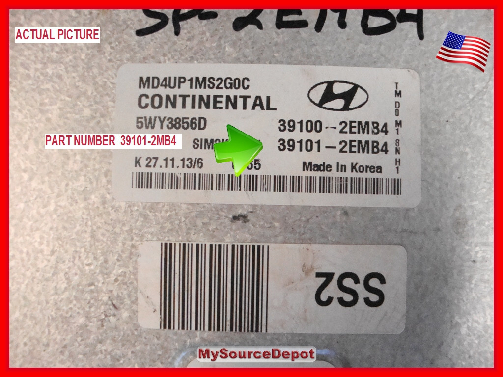 2014,2015,Hyundai,Elantra,Engine Control Module ,ECM | eBay