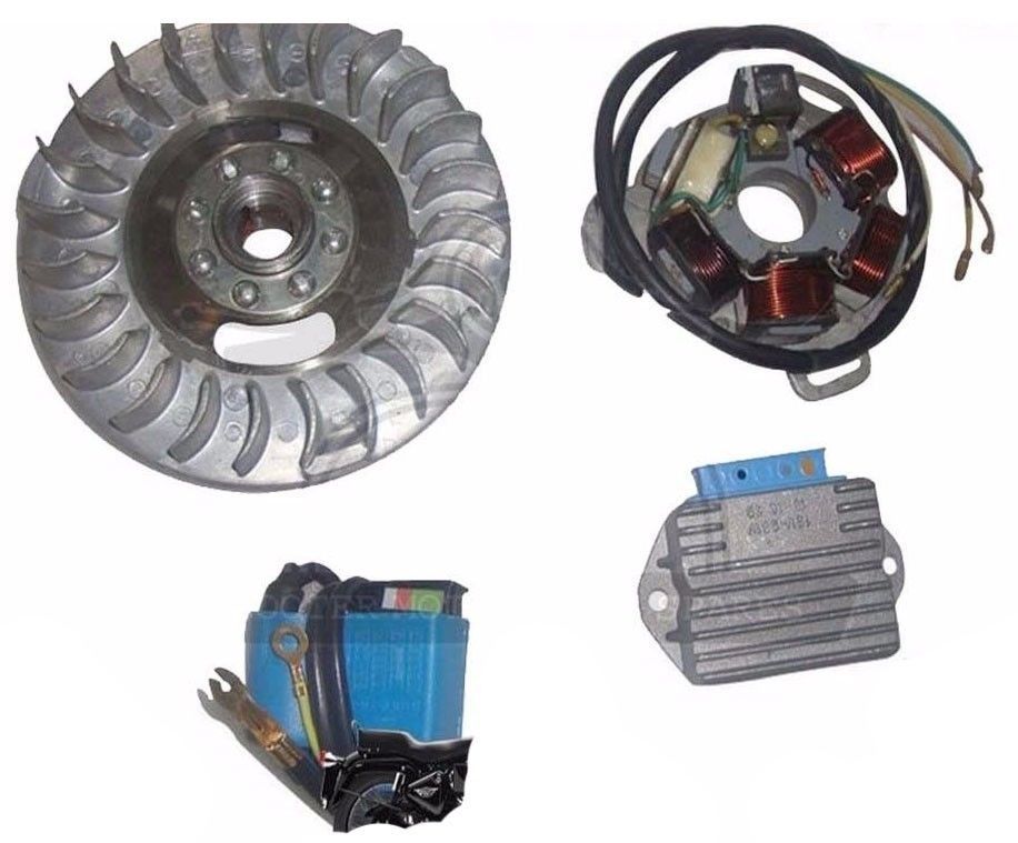 Lambretta GP DL Flywheel Electronic Ignition Conversion Kit 12V Small ...