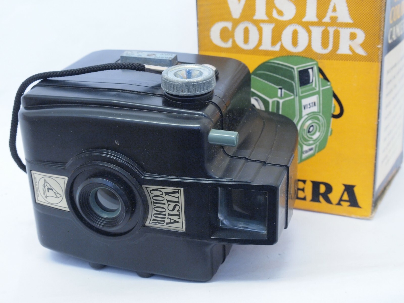Vista Colore Fotocamera,120 Rollio Film Bakelite Fotocamera Con Scatola ...