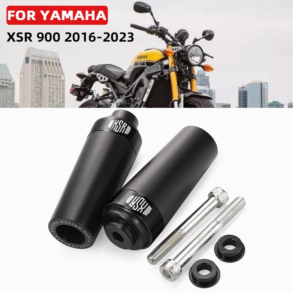 Black Frame Sliders Crash Protector Guard For YAMAHA XSR 900 2016-2021 ...