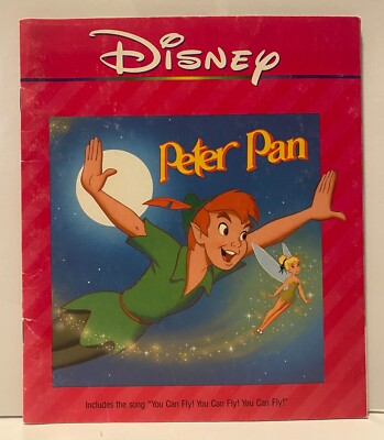 DISNEY - Peter Pan, Children's Softcover Book (Read-Along Book only, No ...