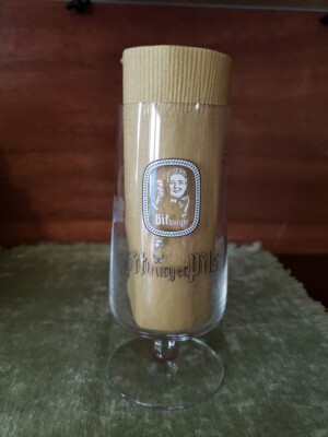 Bitburger Pilsner German Beer Clear Glass 0.2L Rastal Stemmed 5.5” Tall ...