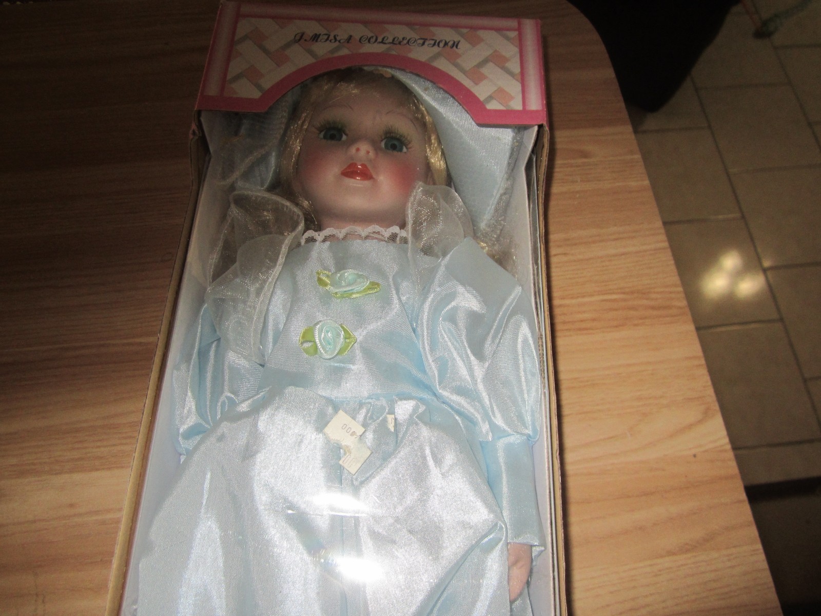 J Misa Light Blue Dress Porcelain 16” Doll | eBay