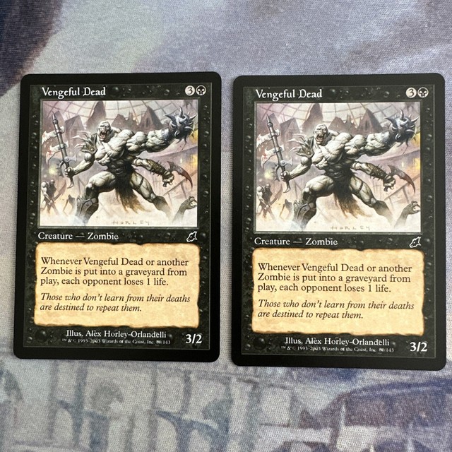 MTG Vengeful Dead Scourge 80/143 Regular Common for sale online | eBay