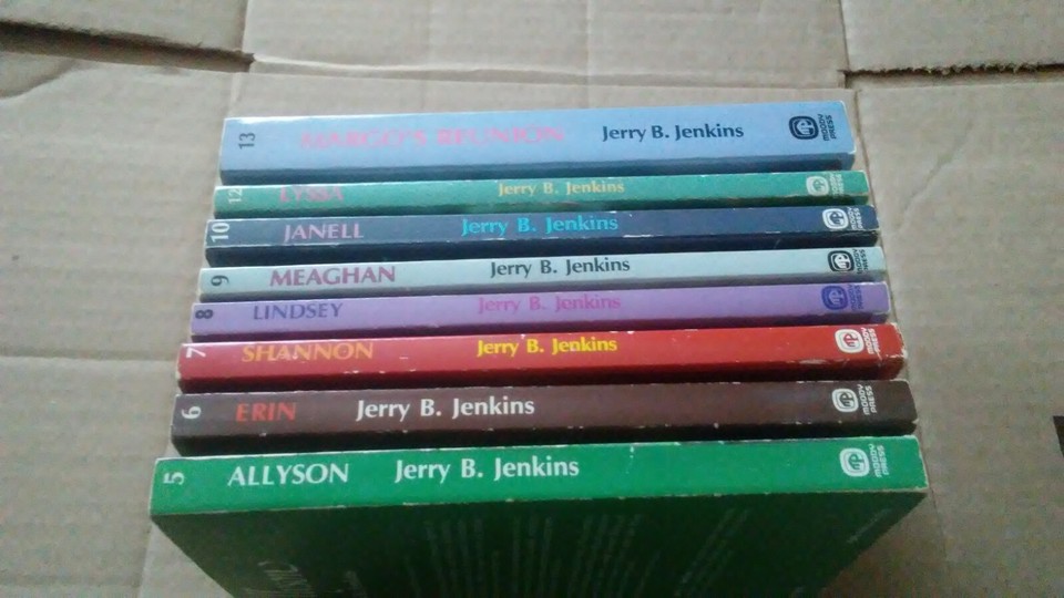 3 Margo Mysteries books lot by Jerry B. Jenkins #5 Allyson, #6 Erin, #7 ...