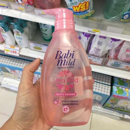Babi mild ultra mild head & body baby bath wash Bioganik and white ...