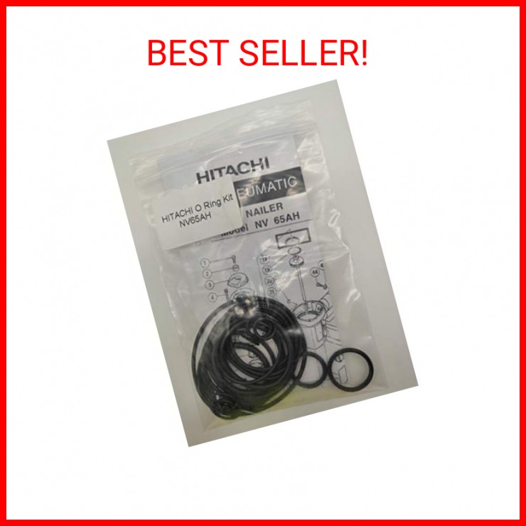 NV65AH O-Ring Kit for Hitachi 2-1/2-Inch Coil Siding Nailer with ...