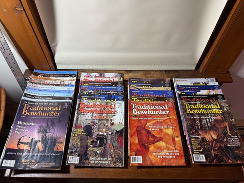 Traditional Bowhunter Magazine - Lot of 32 Magazines - Vintage Lot 1994 ...