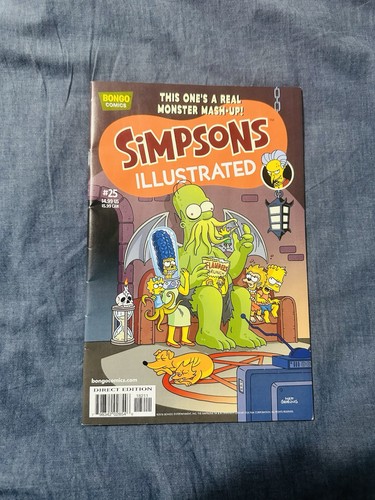 Simpsons Illustrated #25 (2016, Bongo) Monster Cover | eBay