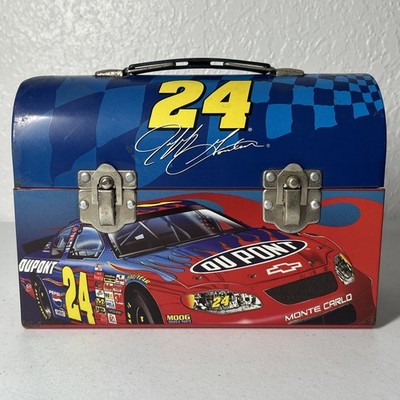 Jeff Gordon DuPont Motorsport #24 Metal Lunch Box/ Pale | eBay