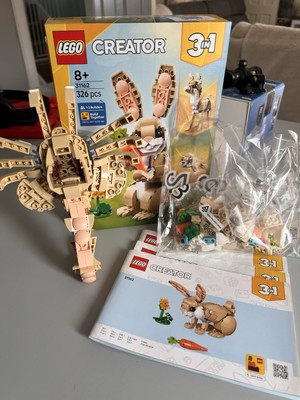 Lego 31162 Alien Facehugger aka Cute Bunny Set (Includes Instructions ...