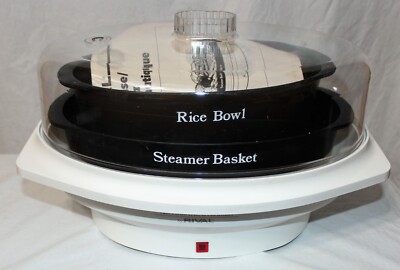 Rival Automatic Vegetable Food Steamer and Rice Cooker 4450 New without ...