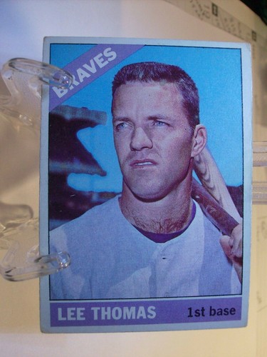 1966 Topps Baseball Card #408 Lee Thomas (82675) | eBay