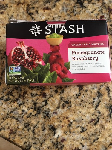 Stash Tea - Pomegranate Raspberry Green With Matcha 18 Ct for sale ...