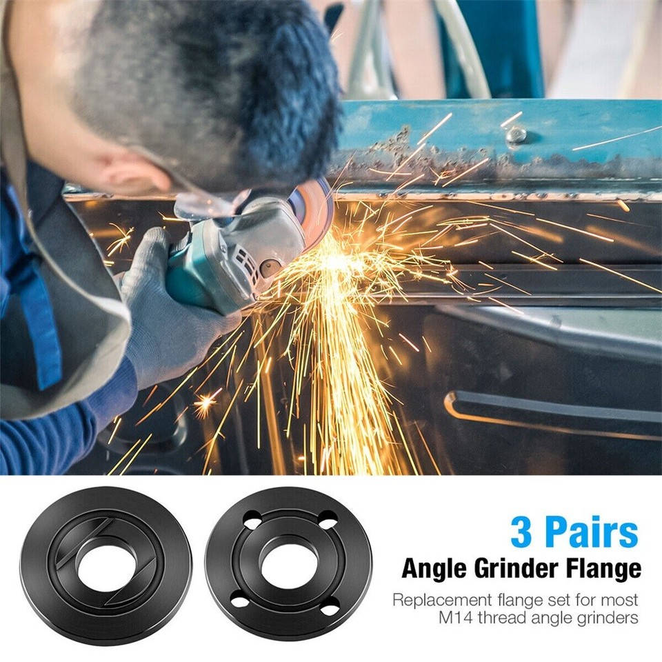5/8-11 Angle Grinder Flange Nut For Milwaukee Bosch Inner Outer Lock ...