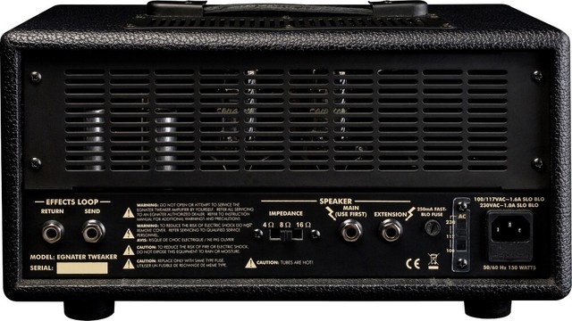 Egnater Tweaker 15-Watt Head Amplifier - Black for sale online | eBay
