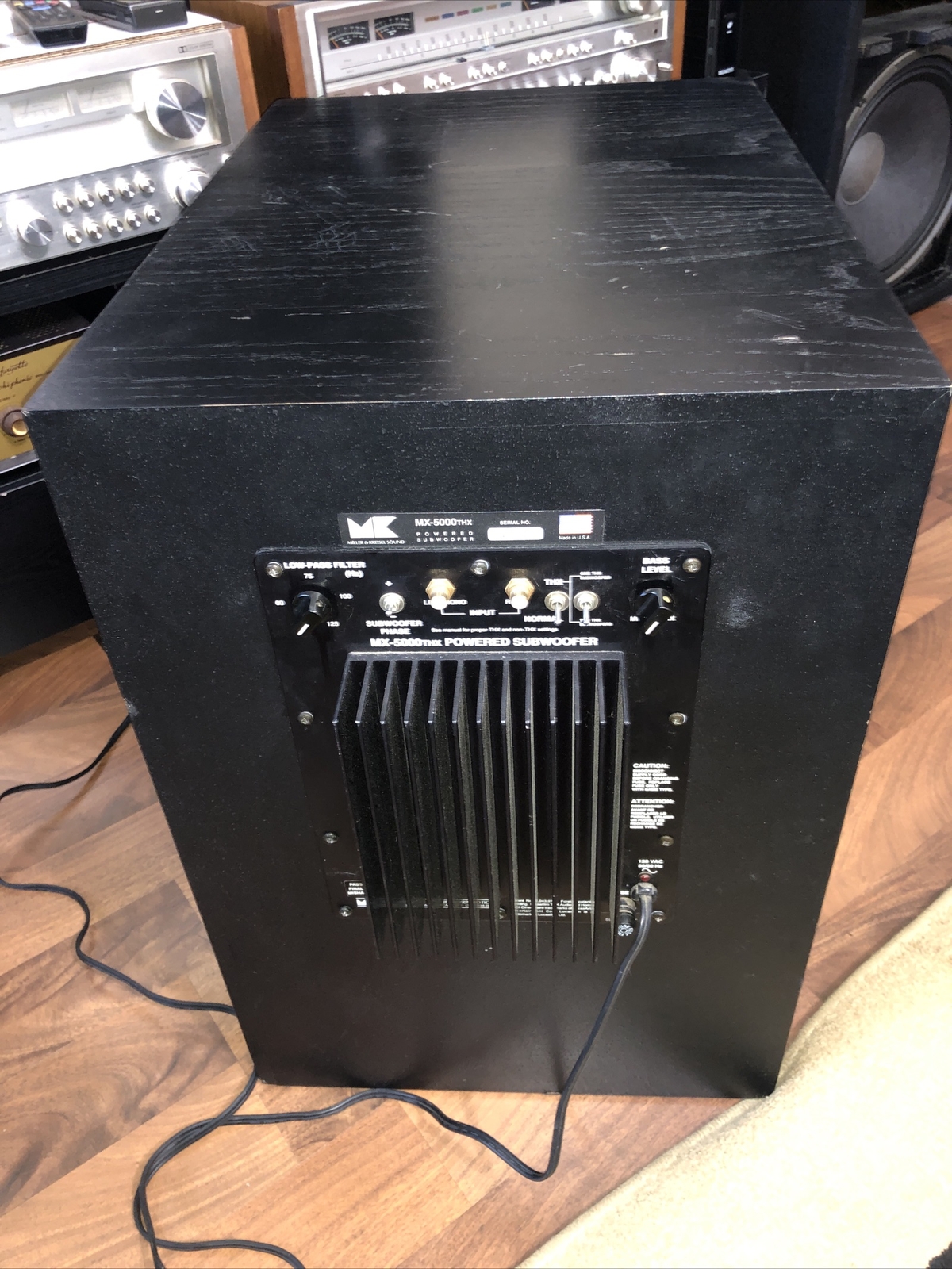 MILLER & KREISEL MX-5000 THX POWERED SUBWOOFER | eBay