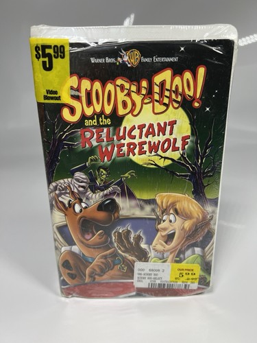 Scooby-Doo and the Reluctant Werewolf (VHS, 2002, Clam Shell) SEALED ...