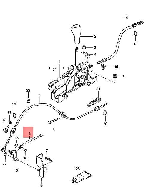 Genuine PORSCHE Boxster Cayman Porsche 986 987 987C Push Rod ...