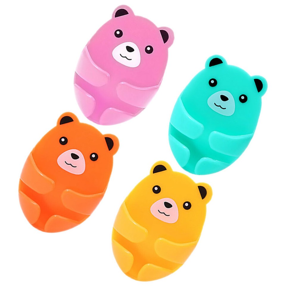 4pc Adhesive Plug Socket Hooks Electrical Plug Hanger Plastic Power ...