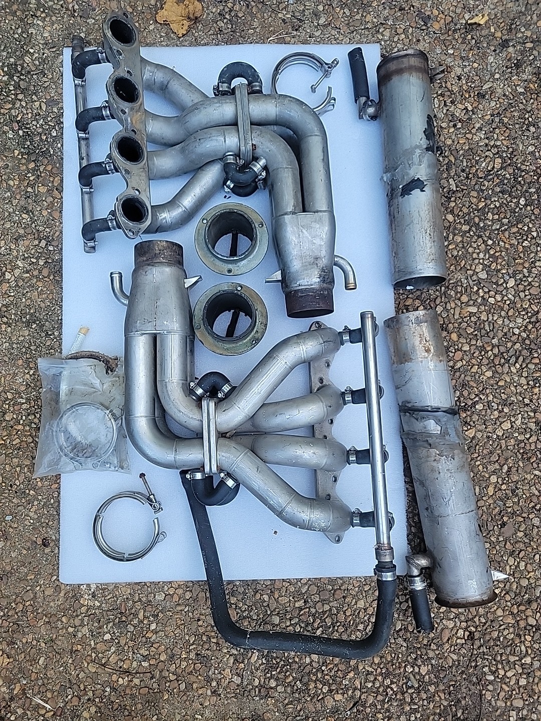CMI BIg Block Chevy BBC Marine Headers by Custom Marine Inc. With Thru ...