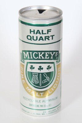 Mickey's Malt Liquor Beer Can - 16oz | eBay