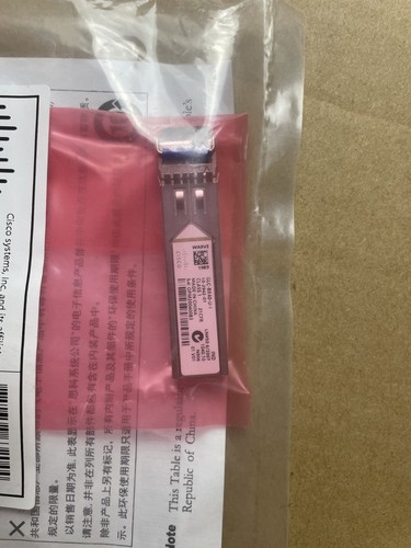 Cisco GLC-BX40-D-I 1000BASE-BX-D, 1550nm-TX/1310nm-RX, LC, 40km, SMF | eBay