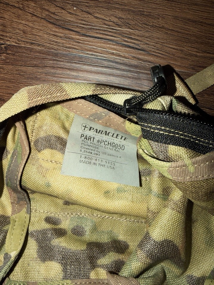 Paraclete PCL General Purpose GP Pouch Multicam SOCOM CAG DELTA | eBay