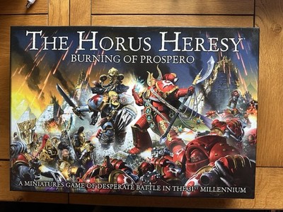 Warhammer 30k 40k the Horus Heresy Burning of Prospero Box Set Complete ...