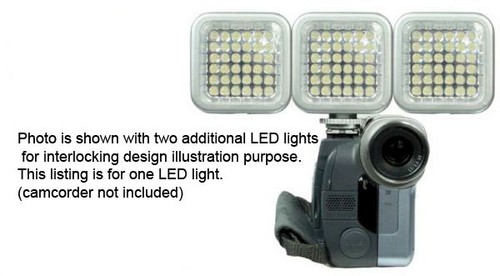 Sima HD LED video light for Sony handycam HDR XR150 TD10 SX85 CX110 ...