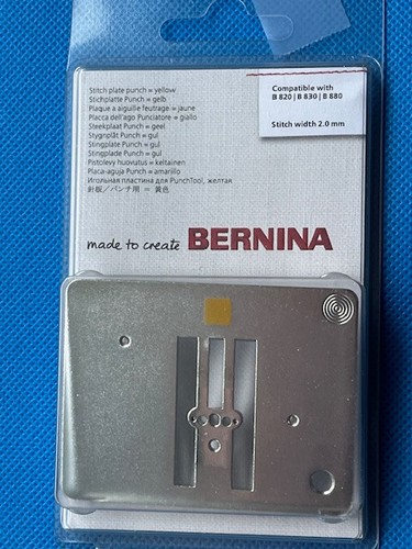 Genuine Bernina Stitch Plate Punch Tool for 800 Series Cutwork | eBay