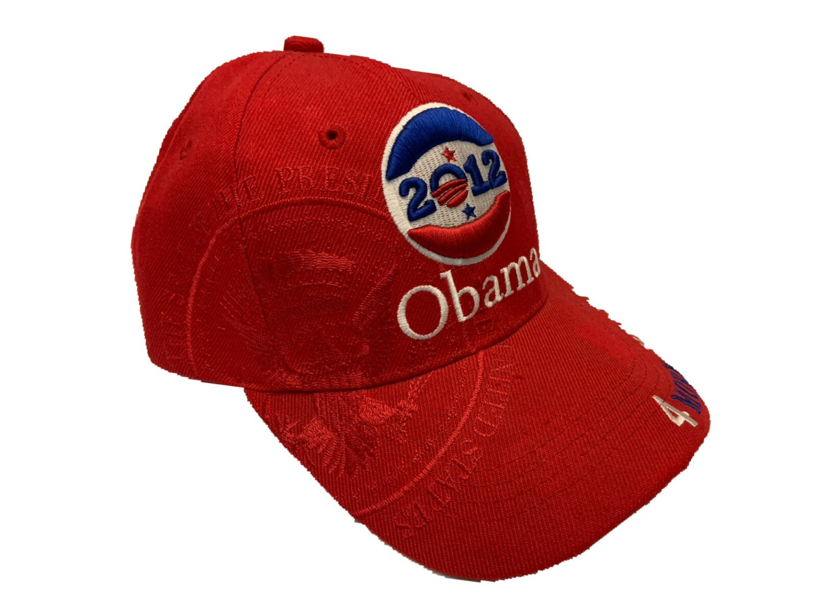 Barack Obama Adjustable 44th President Baseball Hat Cap Book Souvenir ...