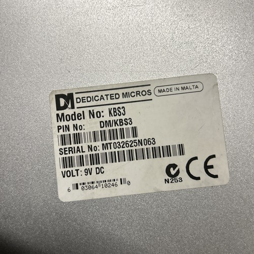 Dedicated Micros KBS3 CCTV Remote Keyboard DM/KBS3 | eBay UK