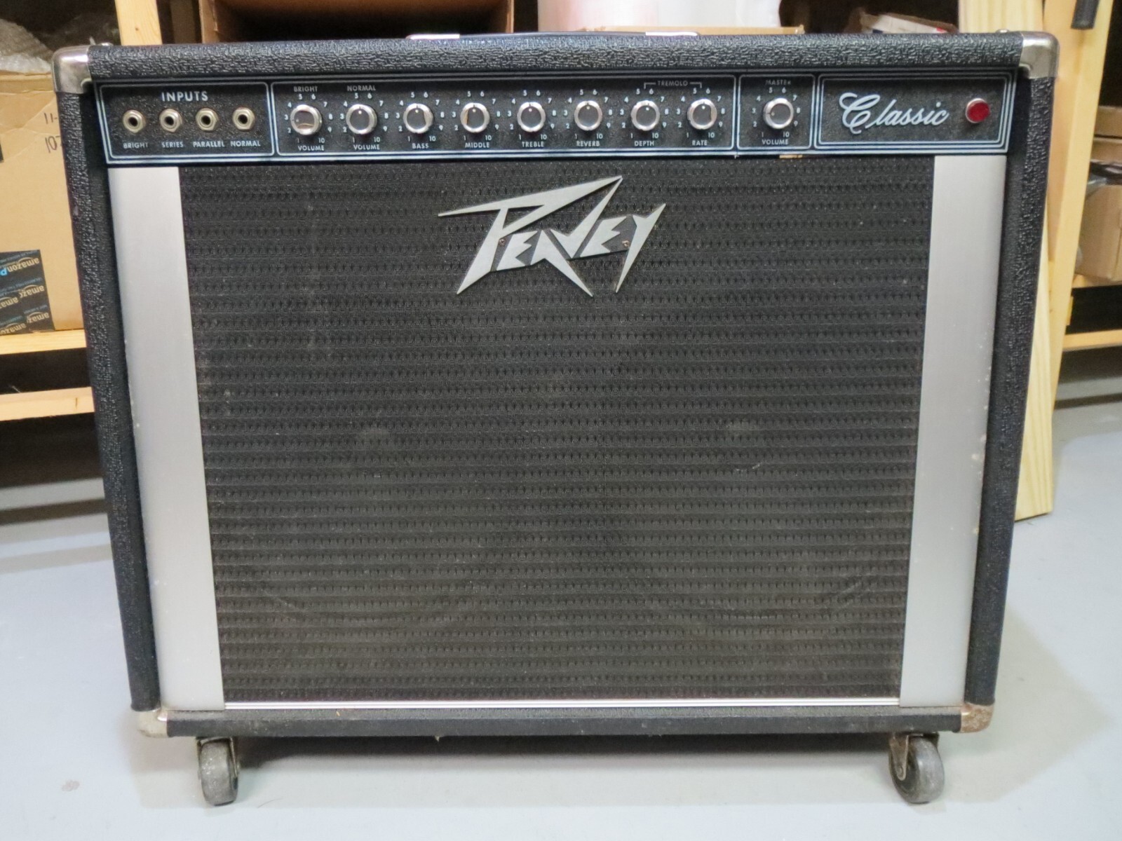 Vintage PEAVEY MODEL 212 CLASSIC Guitar Tube Amplifier with Castors | eBay