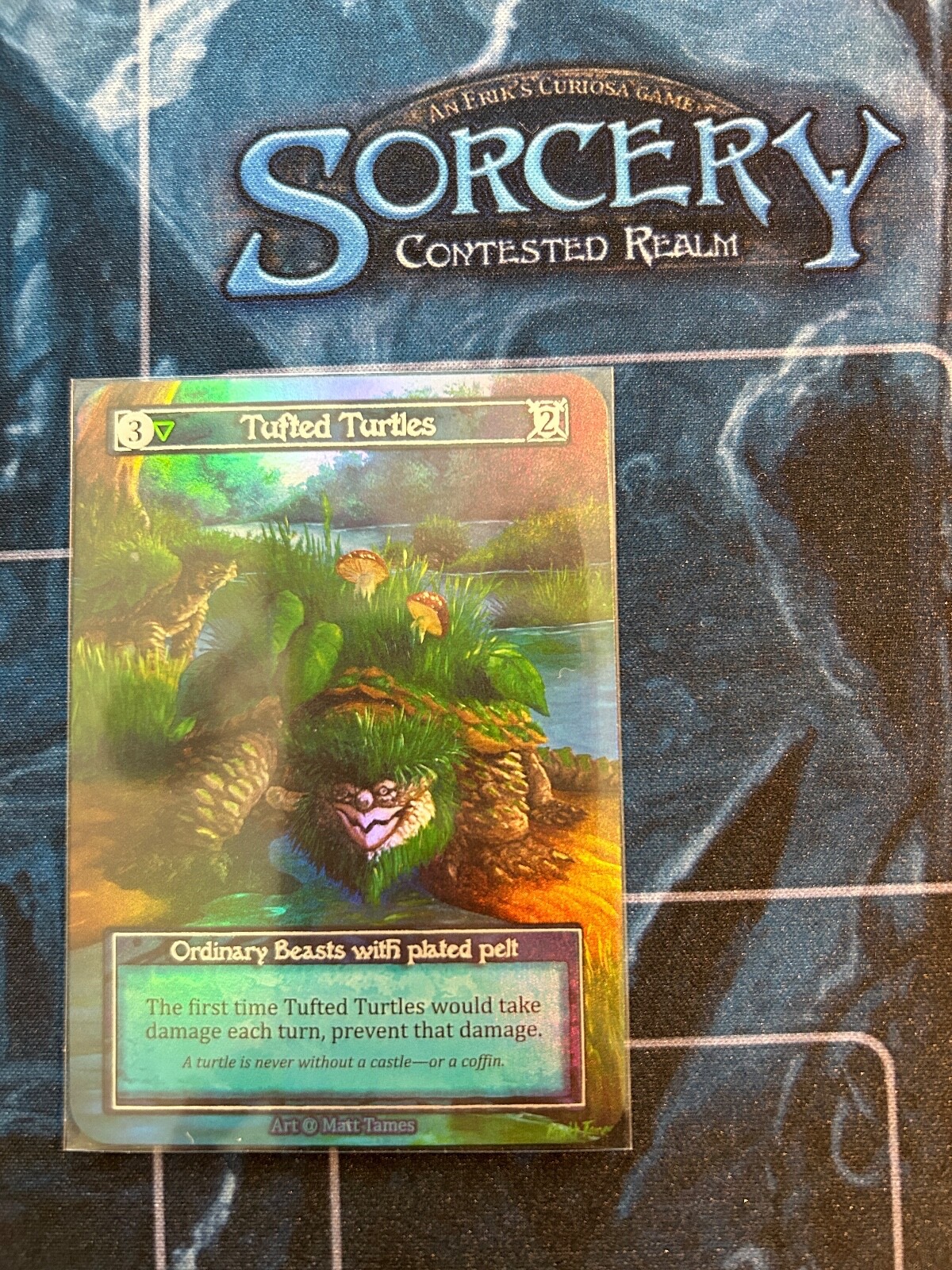 Tufted Turtles Foil N/M Alpha Sorcery Contested Realm | eBay