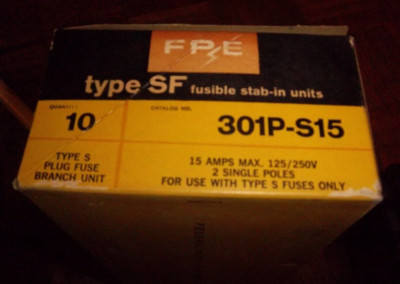 Fuse Blocks & Holders - Federal Pacific Fuse