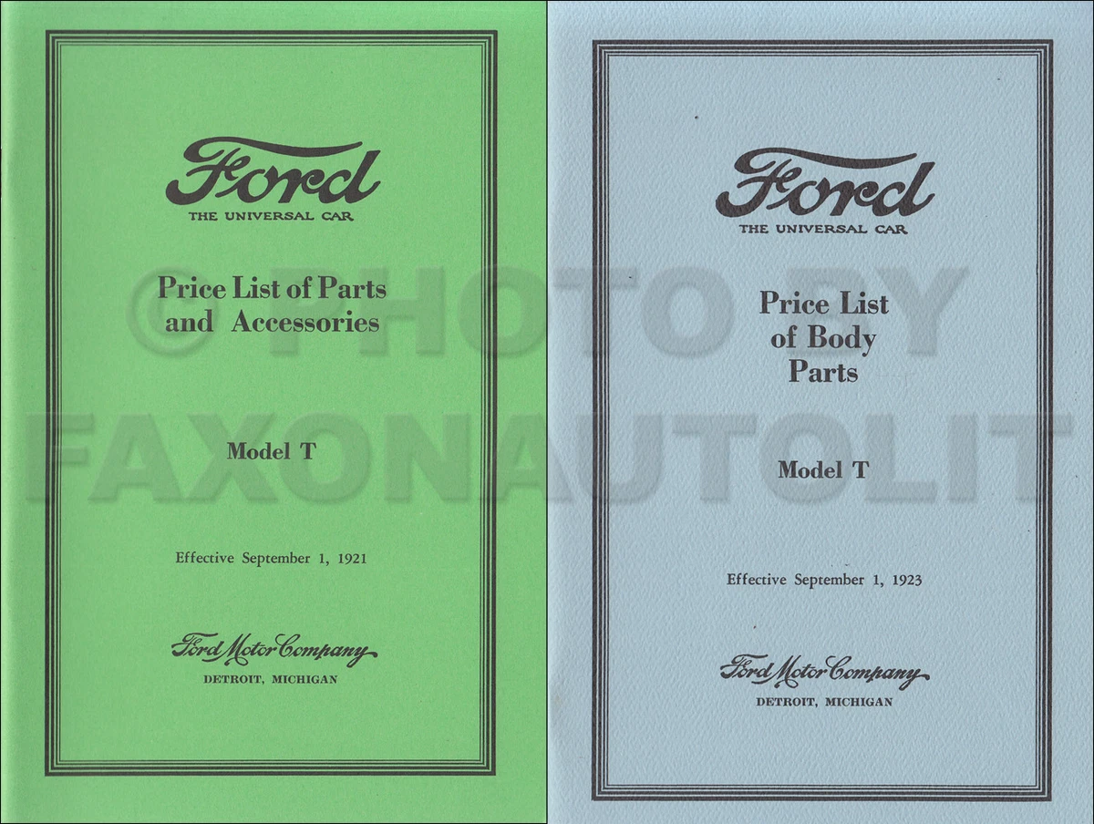 Ford Model T Parts Ebay