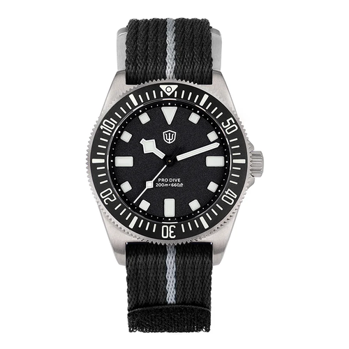Watchdives 38mm EXD Titanium Diver Watch Black 200m Tudor FXD homage | eBay