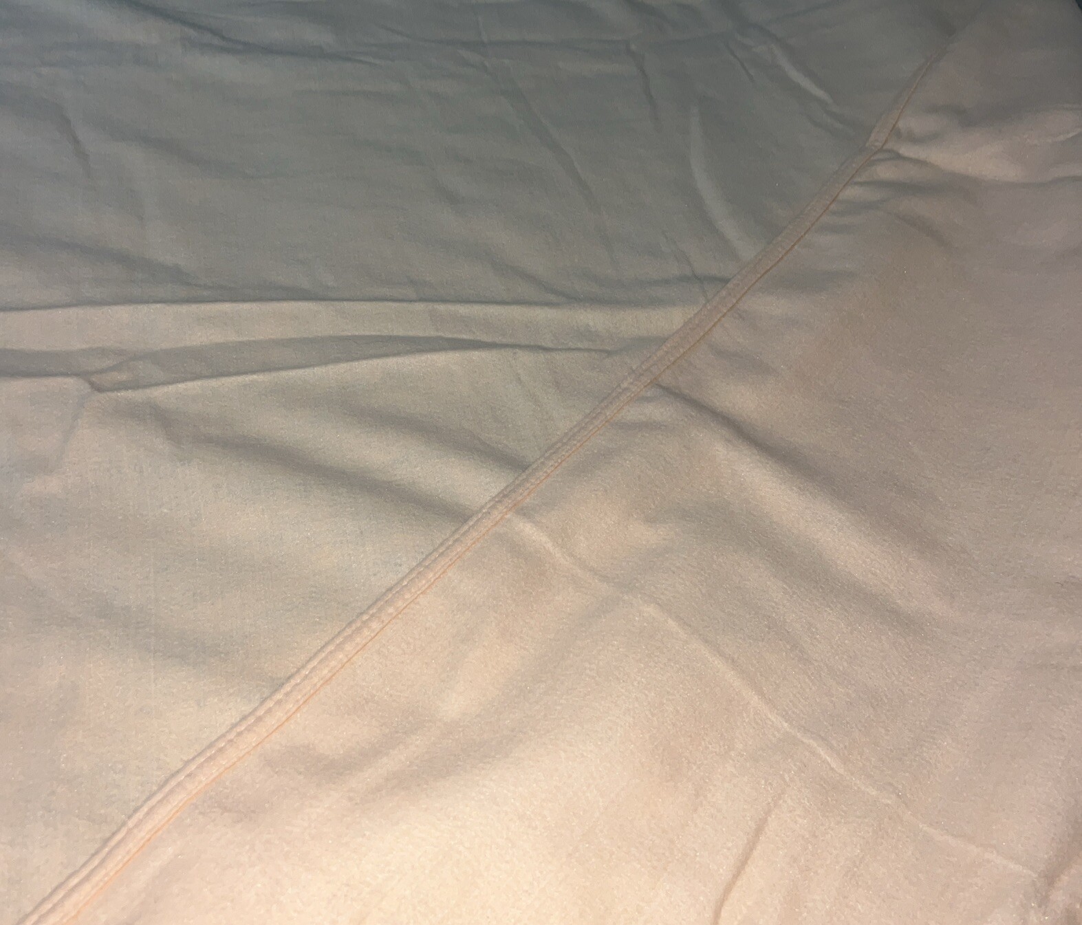 Vintage Northern Chatham Whisperlight Sheet Blanket Queen/King Peach ...