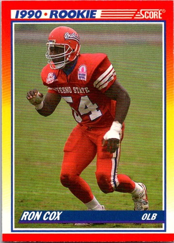 1990 Score Ron Cox Rookie Chicago Bears #647 | eBay