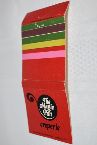 The Magic Pan Creperie 30 Strike Matchbook Cover | eBay