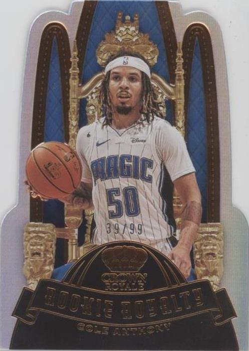 2020-21 Panini Crown Royale - Rookie Royalty Cole Anthony #8 /99 (RC ...