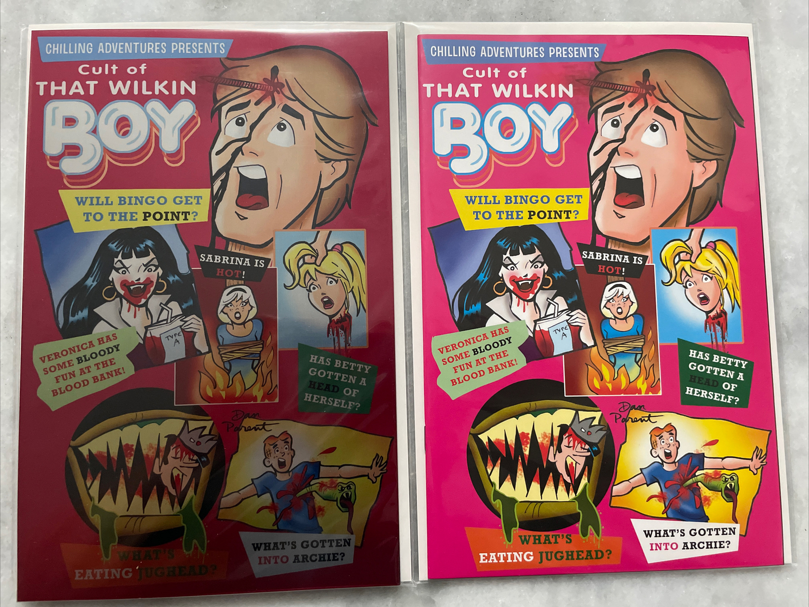 ARCHIE CULT OF THAT WILKIN BOY 1 DAN PARENT VARIANT BOP TEEN MAGAZINE 🔥 ...