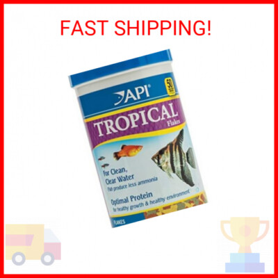 API TROPICAL FLAKES Fish Food 5.7-Ounce Container | eBay