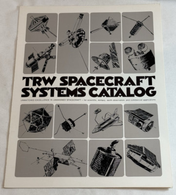TRW 1974 Spacecraft Systems Catalog SATELLITE UNMANNED SPACE VEHICLE ...