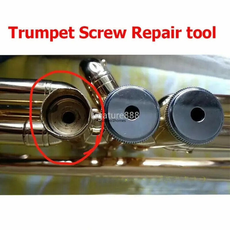 Trumpet Repair maintenance Tool Kit Part - Screw Threader for Yamaha ...