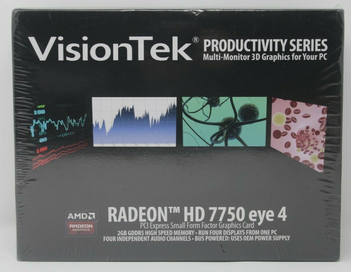 VisionTek Radeon HD 7750 SFF 2GB GDDR5 Graphics Card - 900798 for sale ...