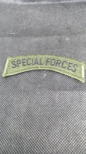 US Army Special Forces Tab Olive Patch | eBay