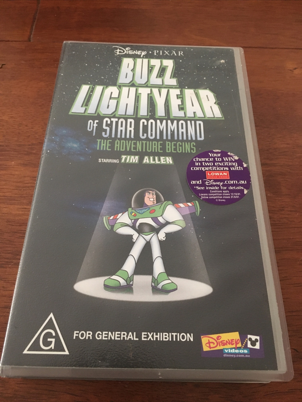 BUZZ LIGHTYEAR OF STAR COMMAND THE ADVENTURE BEGINS -TIM ALLEN DISNEY ...