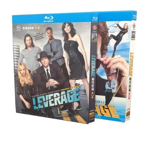 Leverage：The Complete Season 1-5 TV Series 8 Discs Box Set All Region lan-ray | eBay